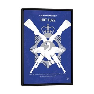 iCanvas "Hot Fuzz Minimal Movie Poster" by Chungkong Framed Canvas Print - Bed Bath & Beyond ...
